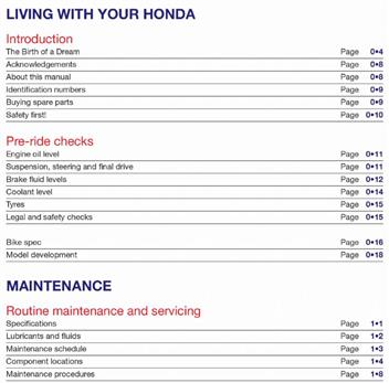 Honda NT700V Deauville & XL700V 2006 - 2013 Haynes Owners Service ...