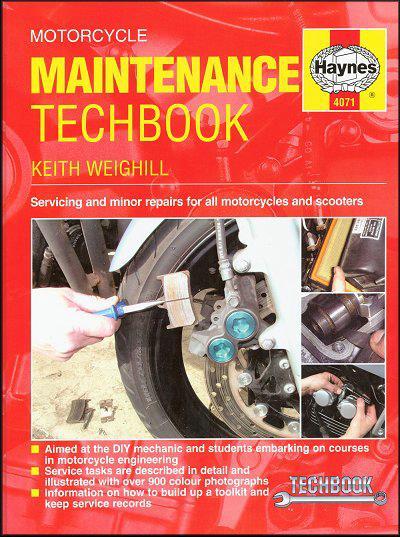 Motorcycle Maintenance : Haynes Techbook Servicing and Minor Repairs ...